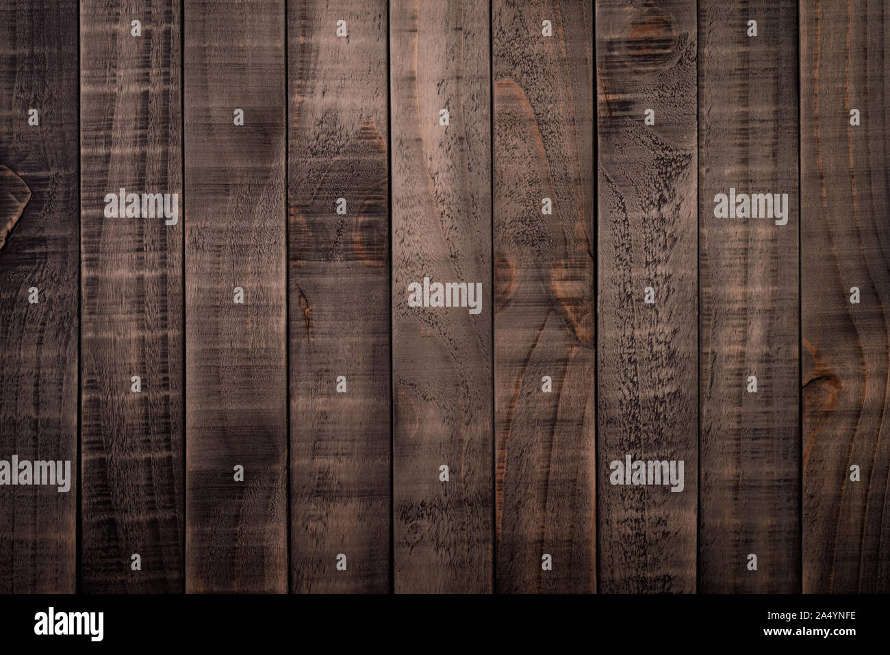 Top view of dark brown and black wood texture background, wooden table ...