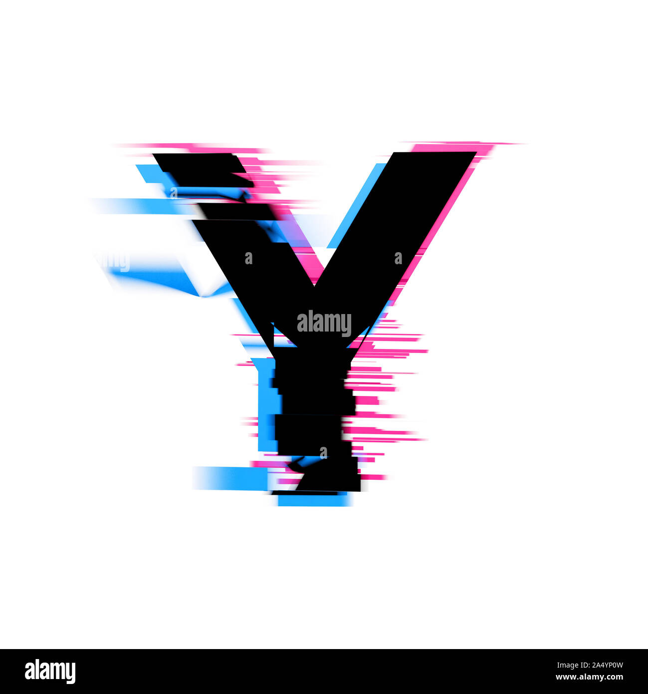 Glitch render Cut Out Stock Images & Pictures - Alamy