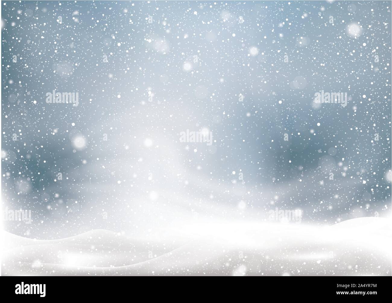 Winter Snow Storm Background Stock Vector Image & Art - Alamy