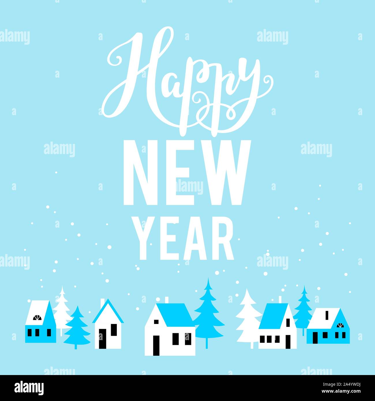 Blue card handwritten happy hi-res stock photography and images - Alamy