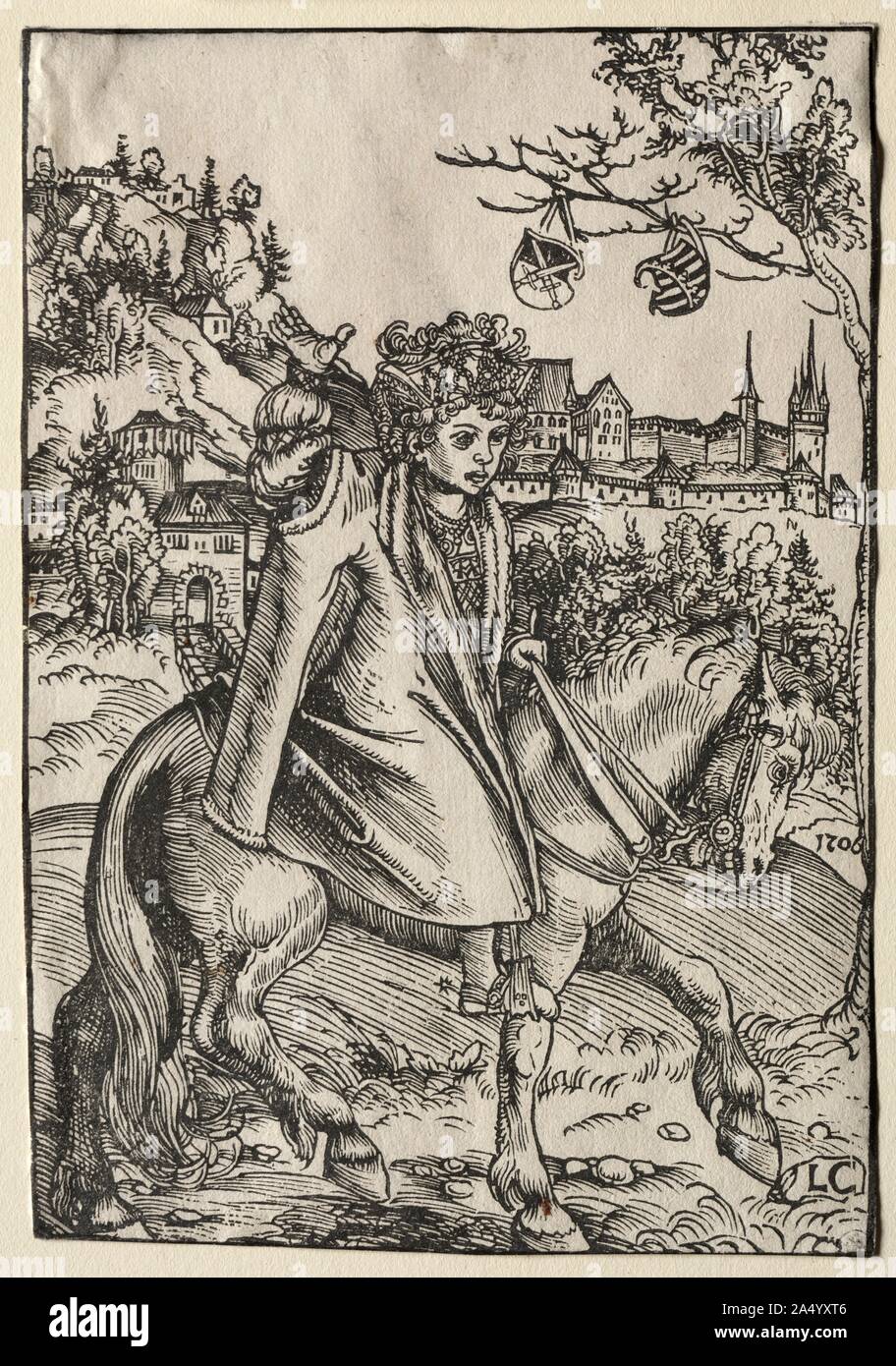 A Boy on Horseback, 1506 Stock Photo - Alamy