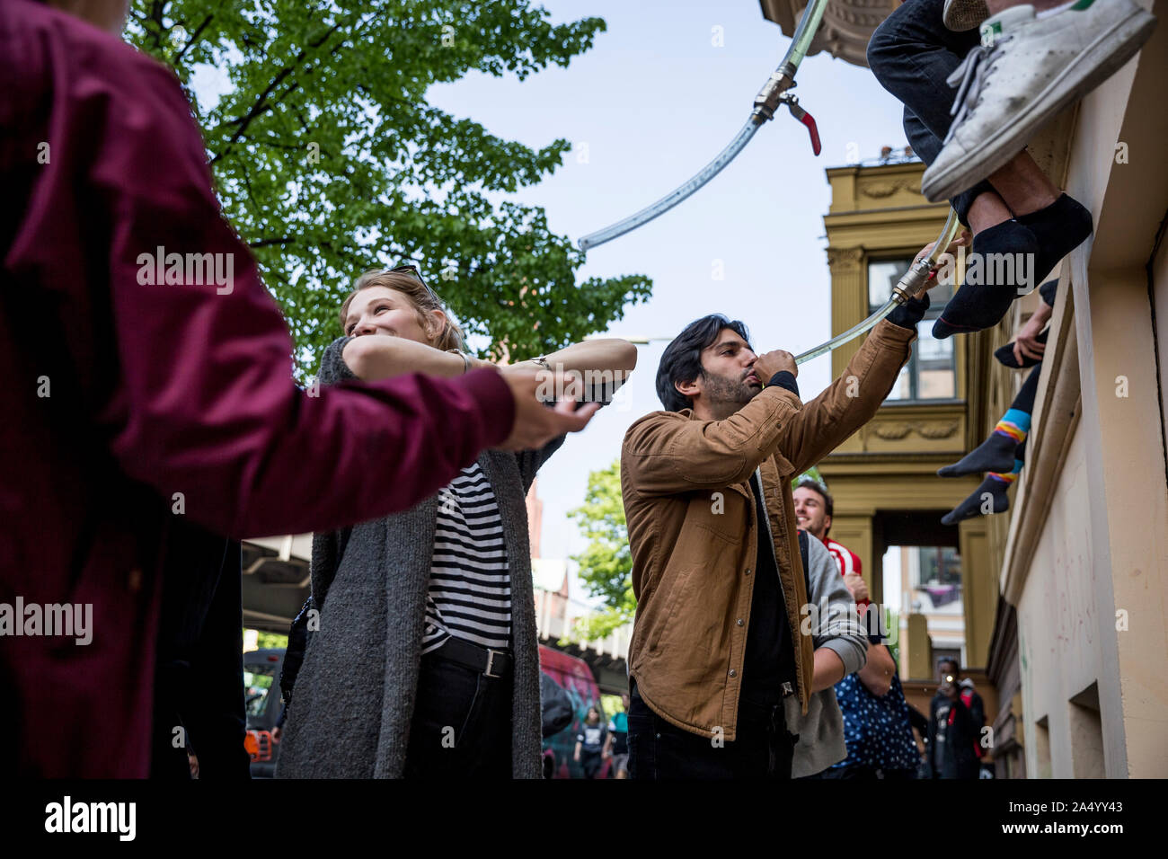 Beer funnel hi-res stock photography and images - Alamy