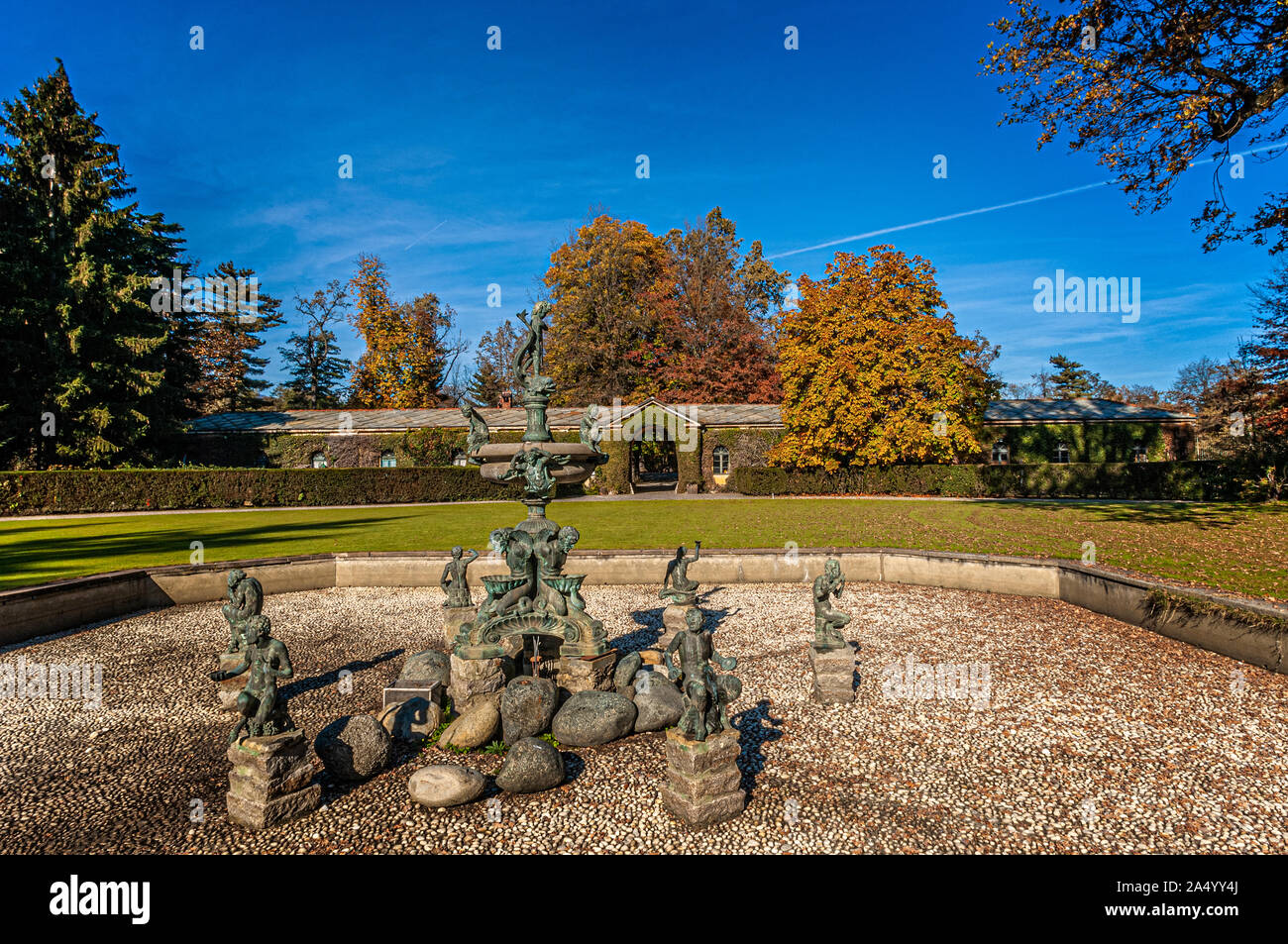 Italy Piedmont Venaria Reale La Mandria Regional park - Castello dei ...