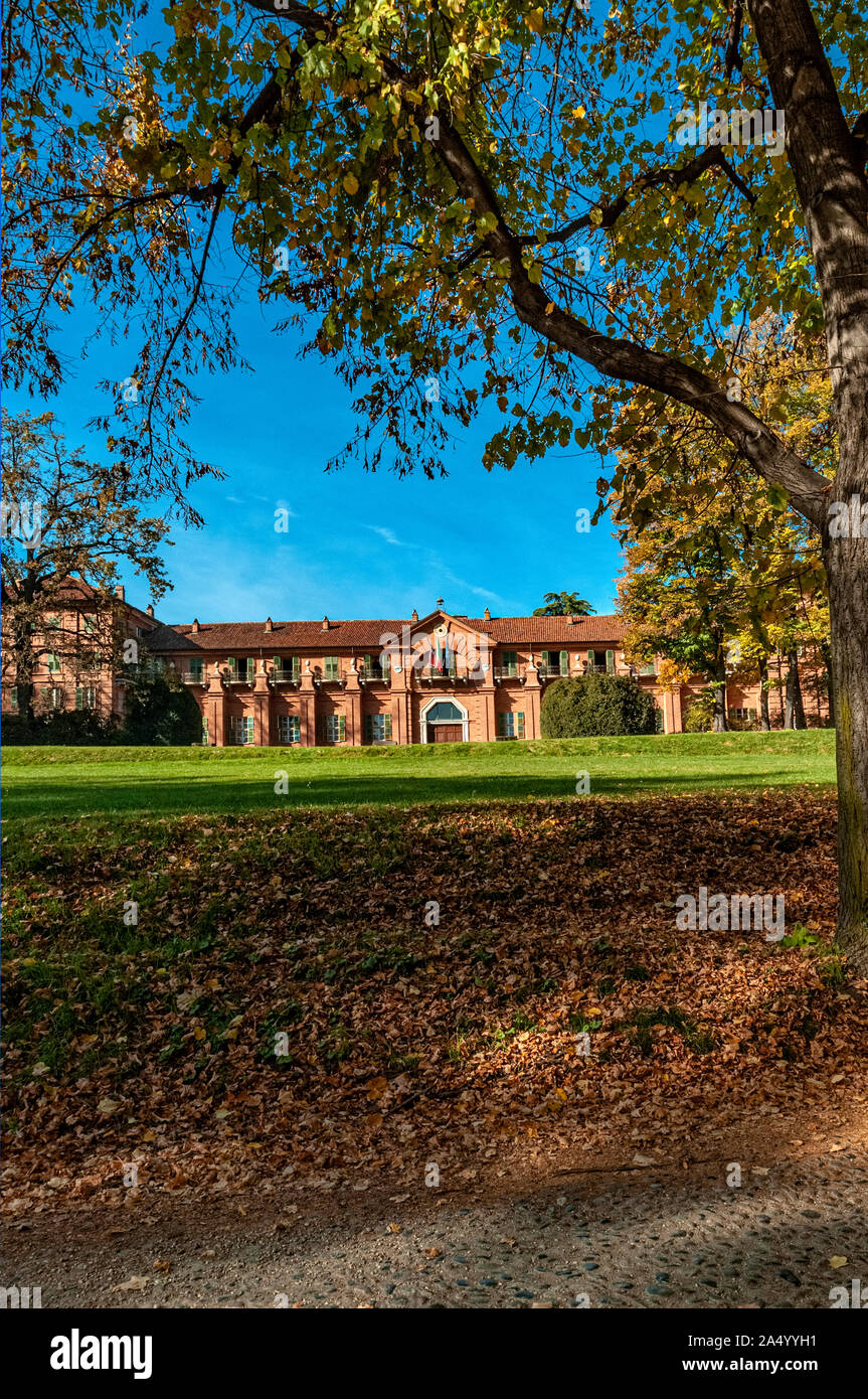 Italy Piedmont Venaria Reale La Mandria Regional park - Castle Stock ...