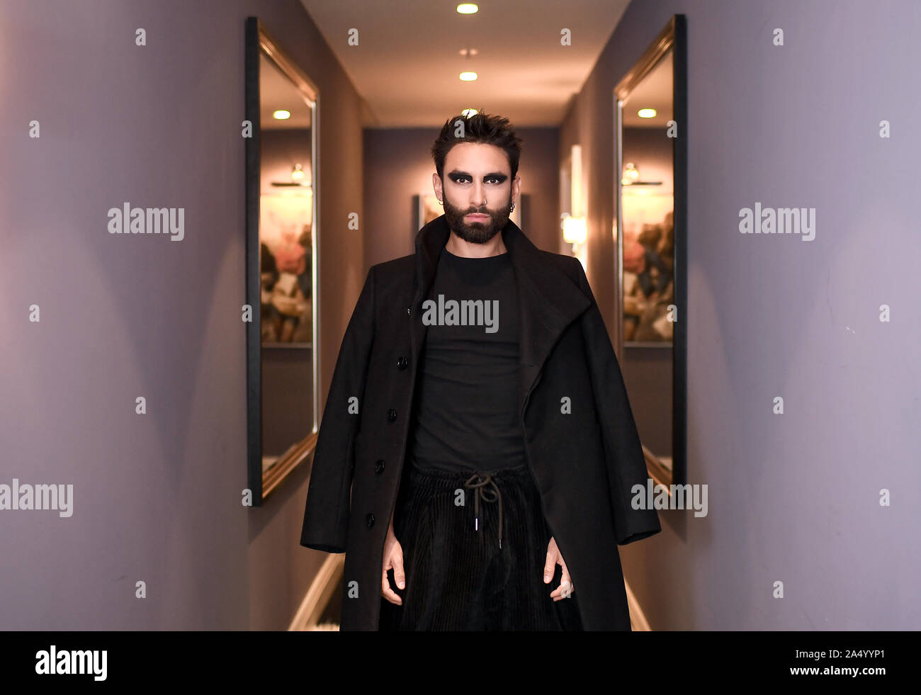 Berlin, Germany. 15th Oct, 2019. The artist Conchita Wurst (Thomas "Tom ...