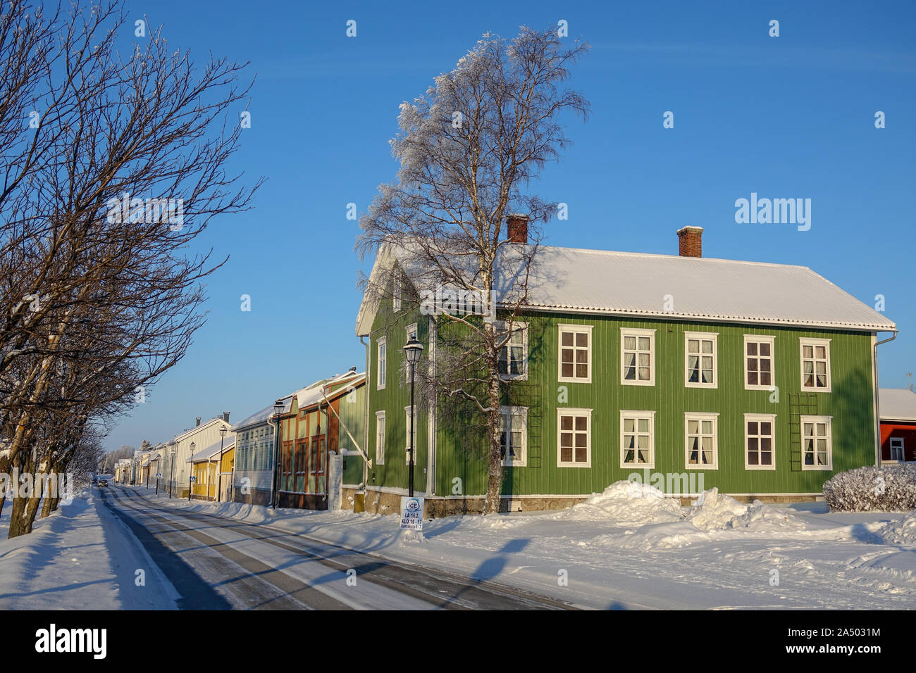 Seashore town of Raahe in Finland Stock Photo - Alamy