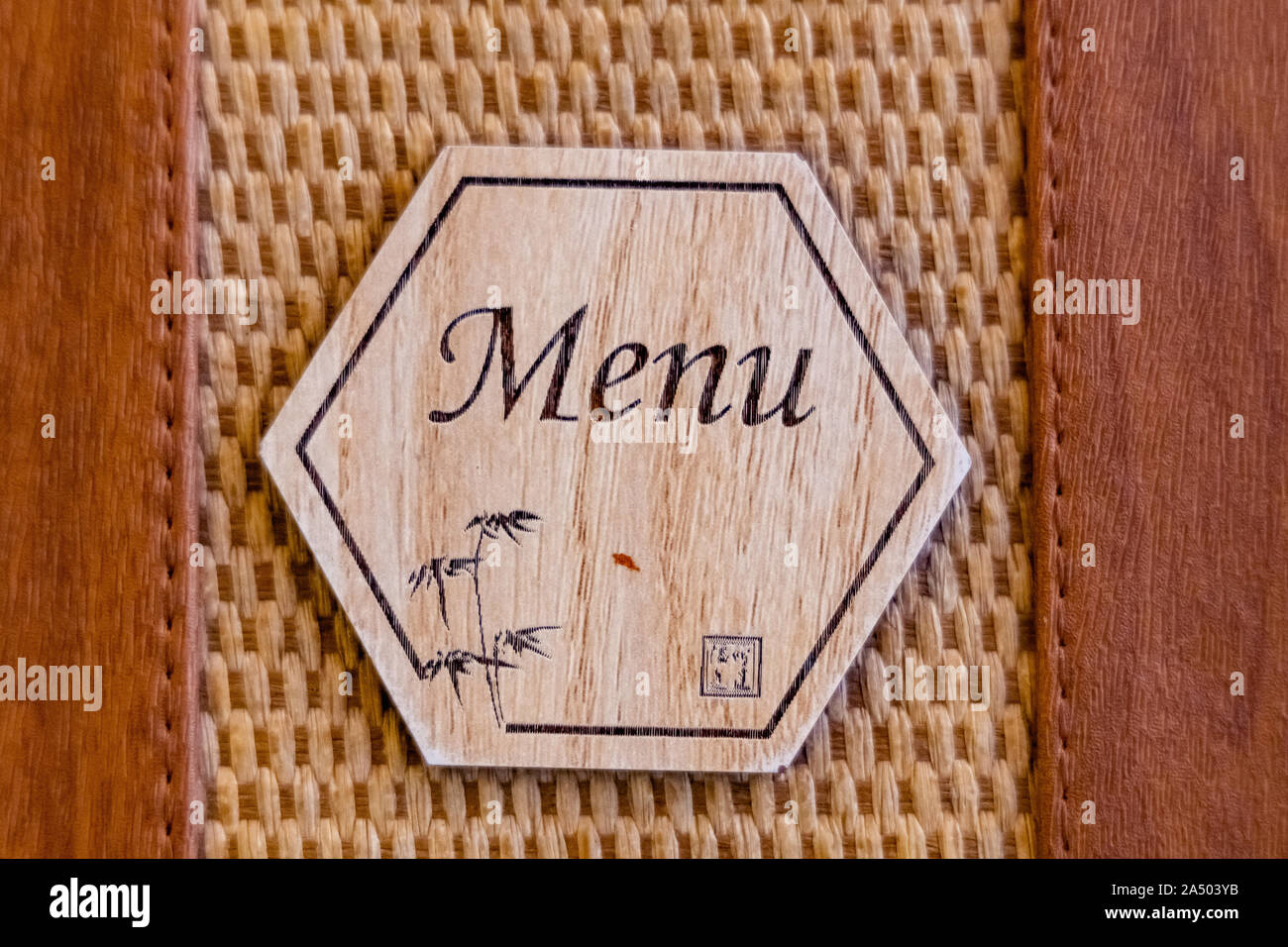Menu book hi-res stock photography and images - Alamy