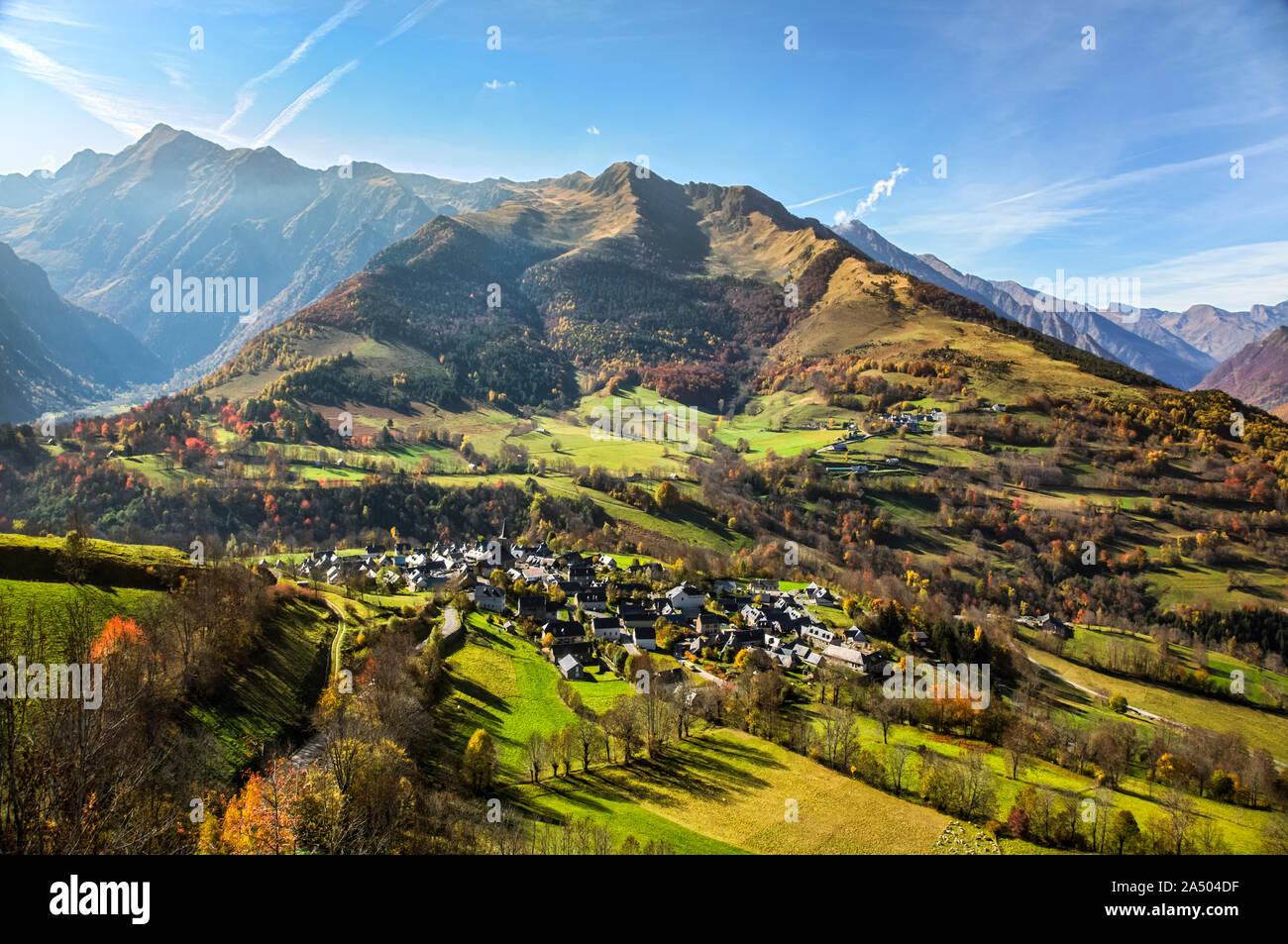 Azet village hi-res stock photography and images - Alamy
