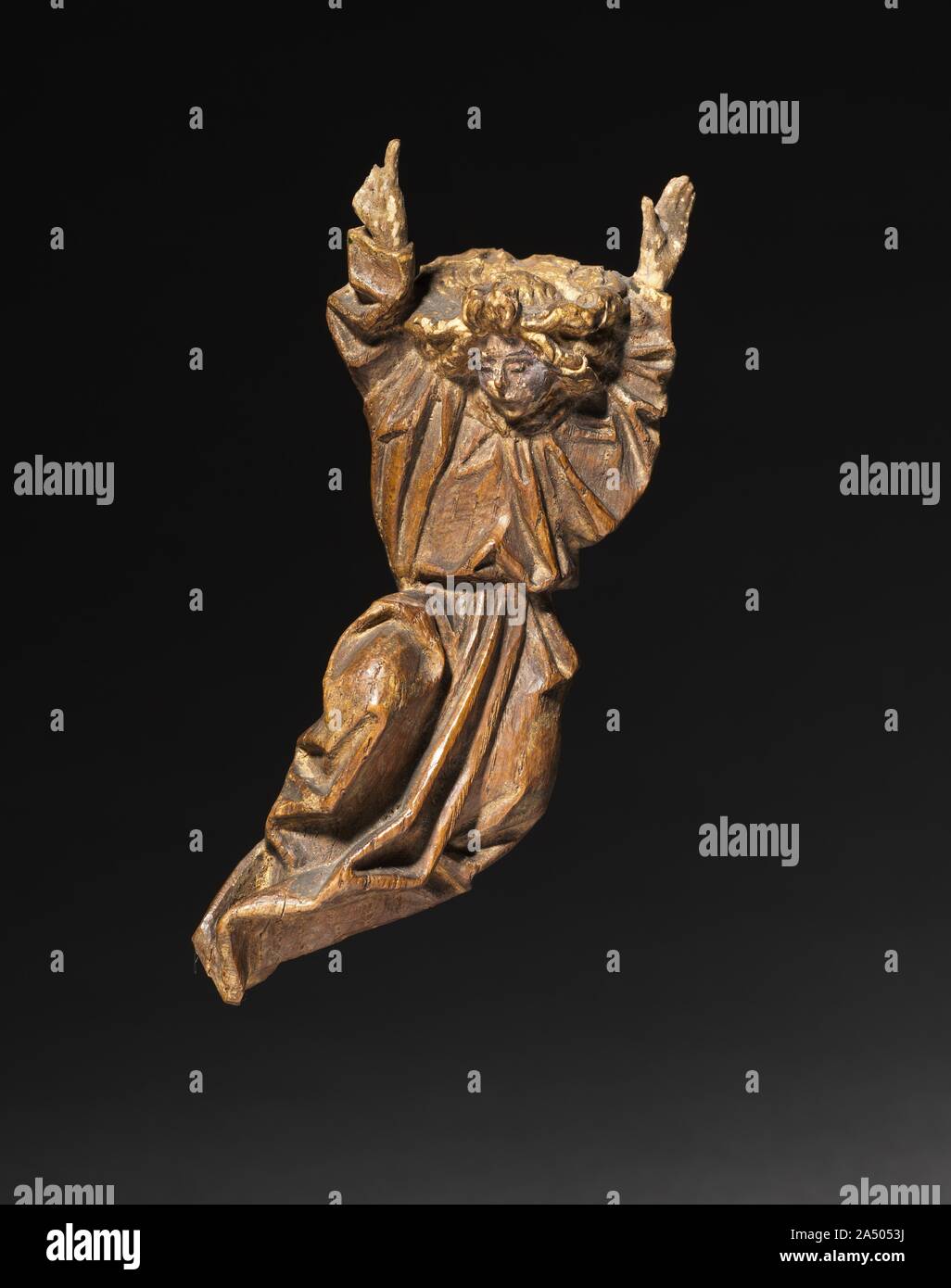 Angel, c. 1500. This lamenting angel probably comes from a Crucifixion ...