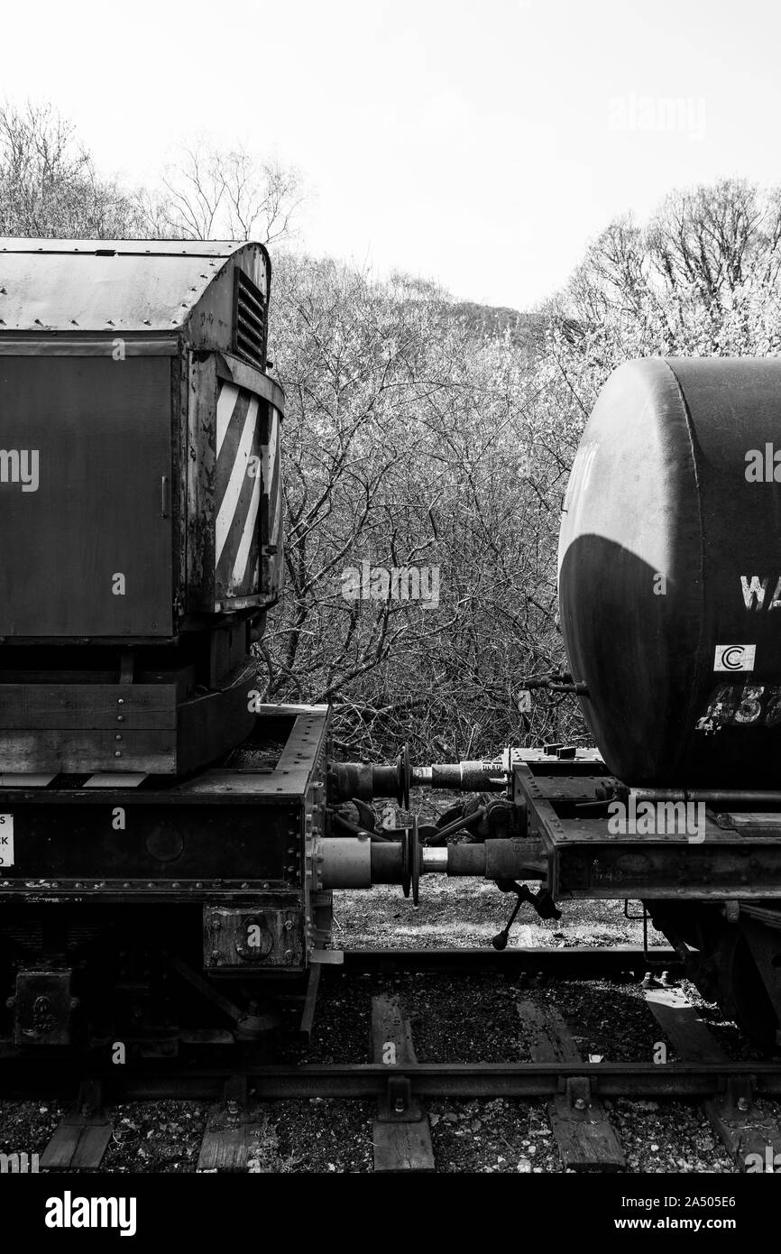 Close up train uk Black and White Stock Photos & Images - Alamy