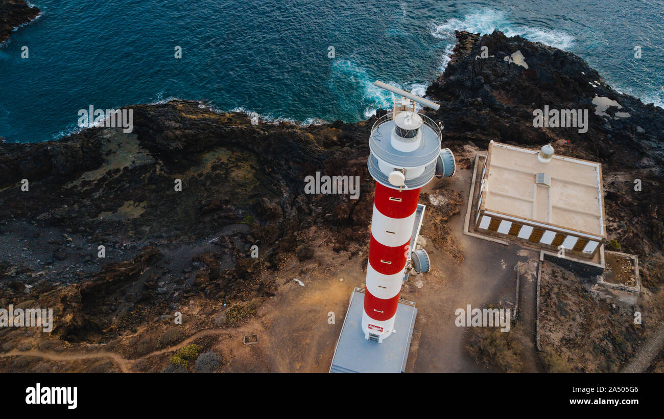 Punta abona lighthouse hi-res stock photography and images - Alamy