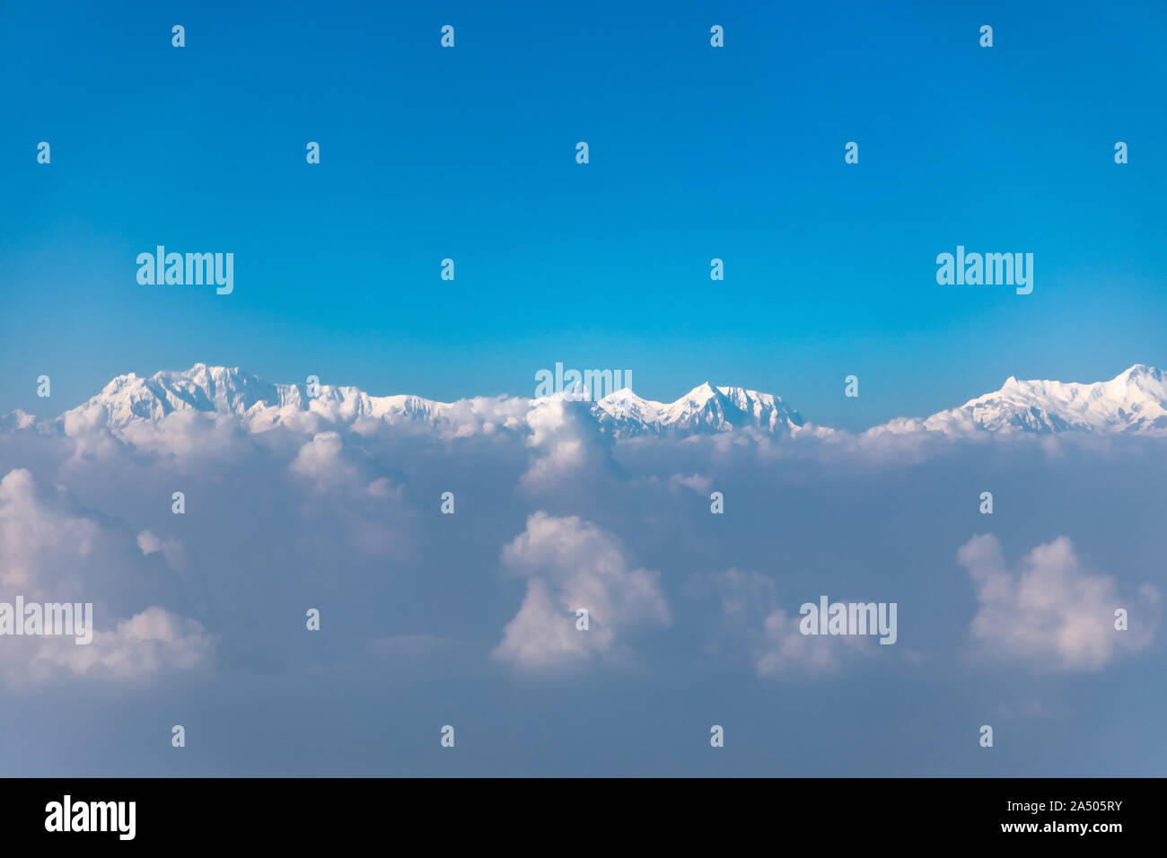 Airplane window view himalaya hi-res stock photography and images - Alamy