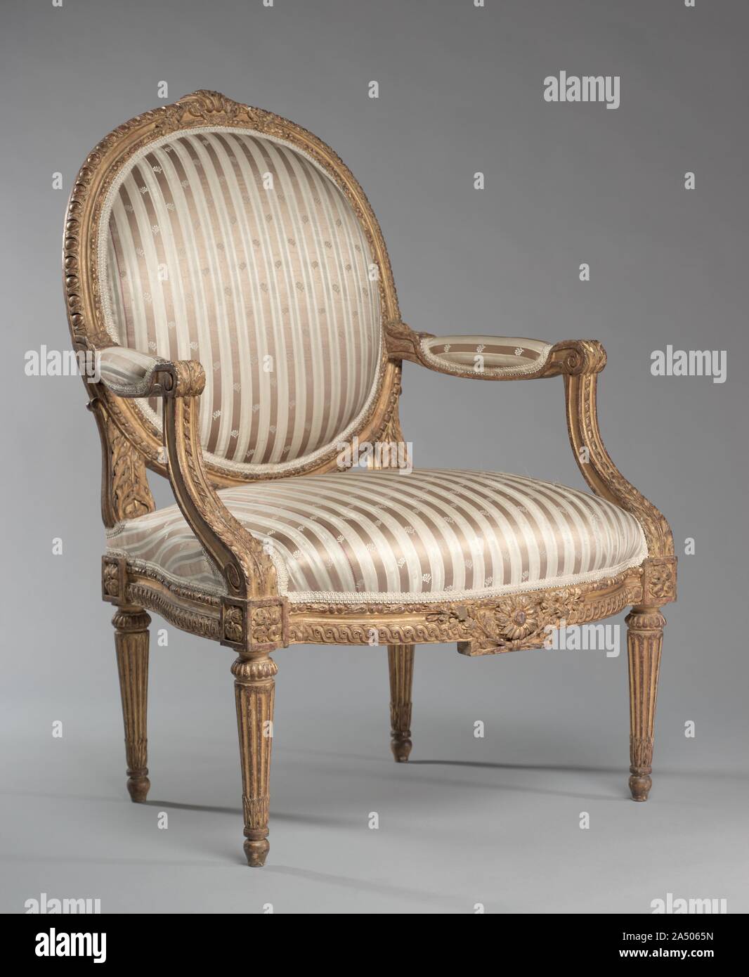 Armchair (Fauteuil), c. 1765 Stock Photo - Alamy