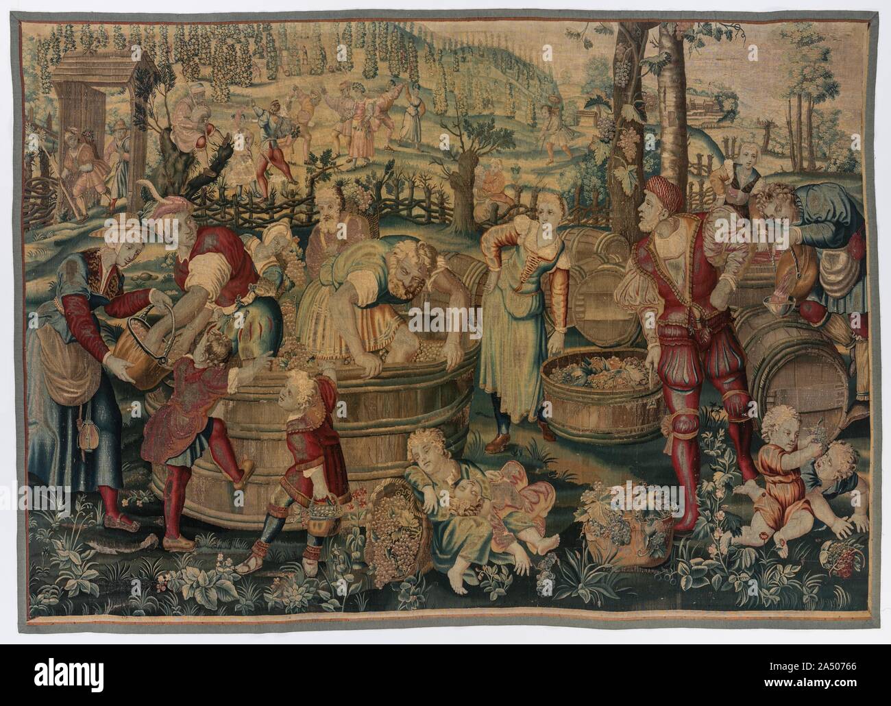 Autumn: Vintage Scene (From Set of Four Seasons), late 1600s - early ...