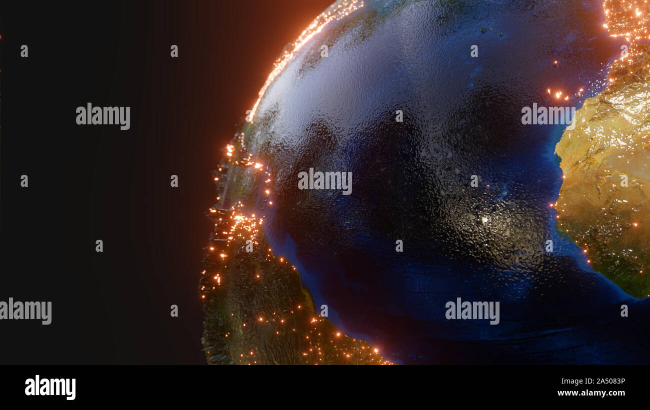 Planet Earth - Elements of this Image Furnished By NASA. 3D ...