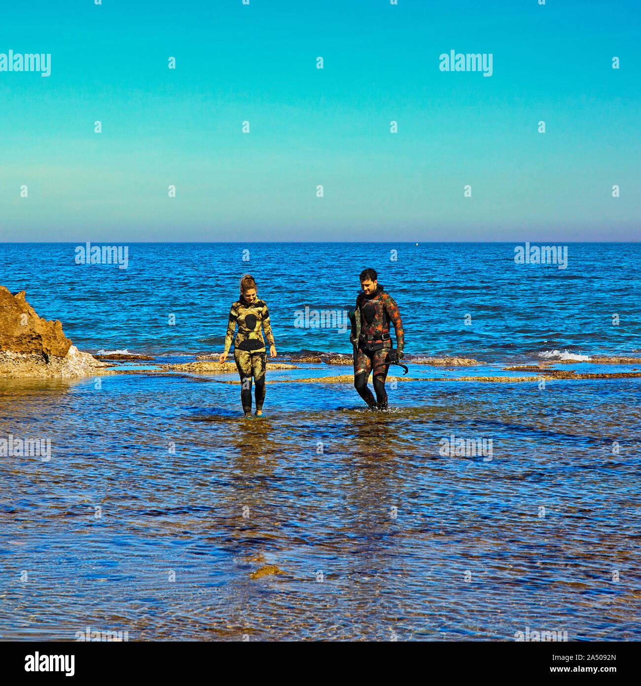 Man emerging water hi-res stock photography and images - Alamy
