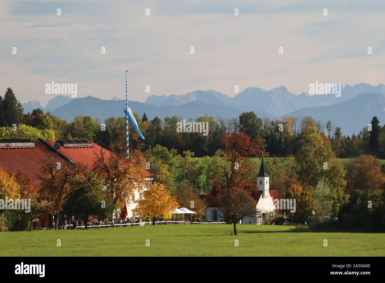 Tutzingen, Germany 13.10.2019: Impressions Around Tutzingen -13.10.2019 ...