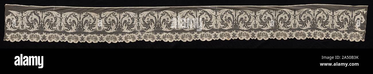 Border with Floral Motifs, 19th century Stock Photo - Alamy