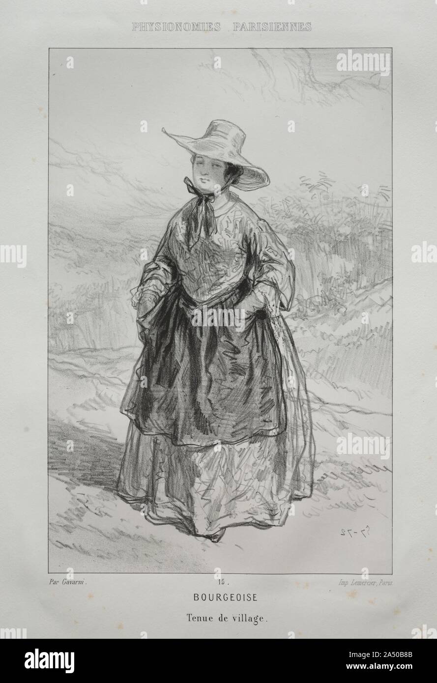 French bourgeoise 19th century hi-res stock photography and images - Alamy