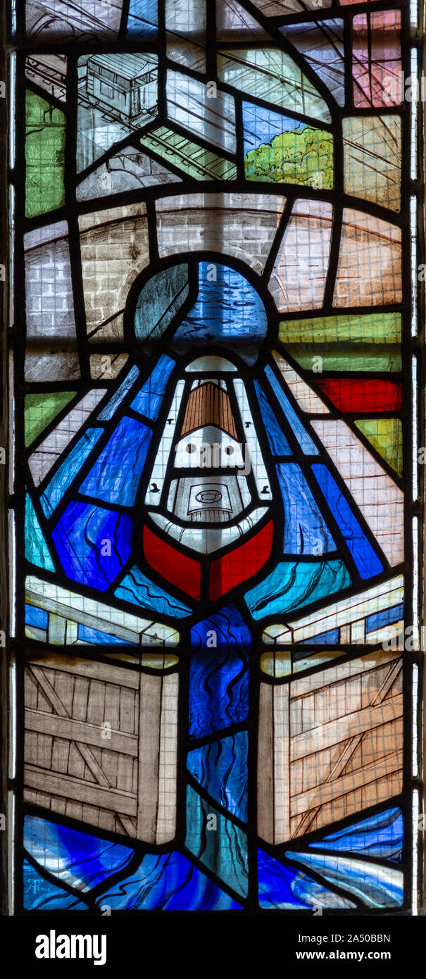 Narrow boat interior hi-res stock photography and images - Alamy