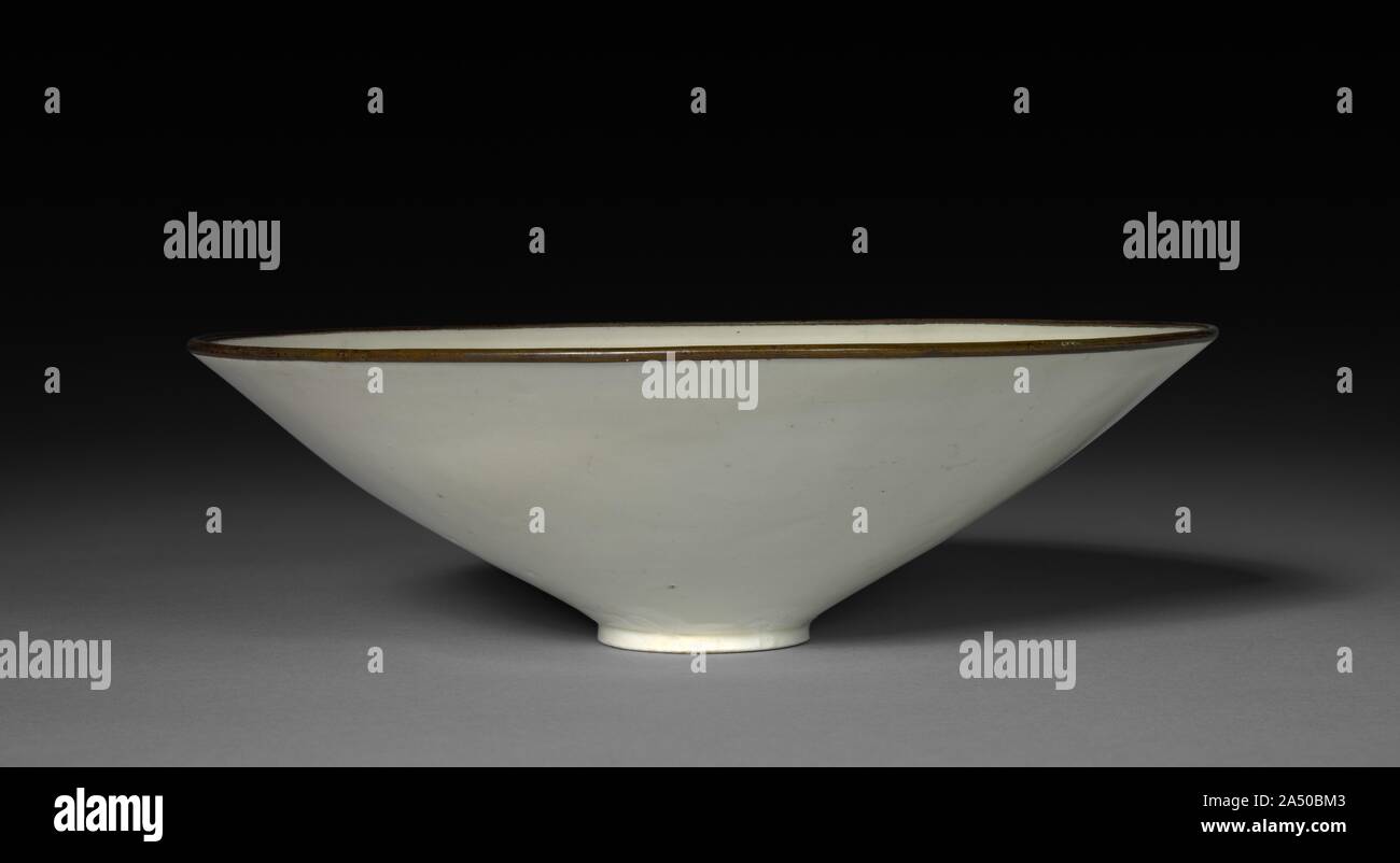 Bowl: Ding ware, 12th Century Stock Photo - Alamy