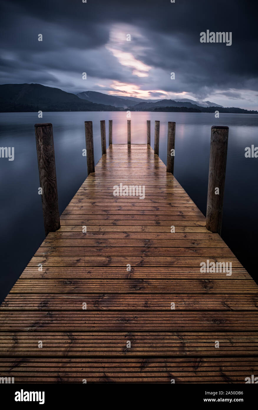 Jetty lake district hi-res stock photography and images - Alamy