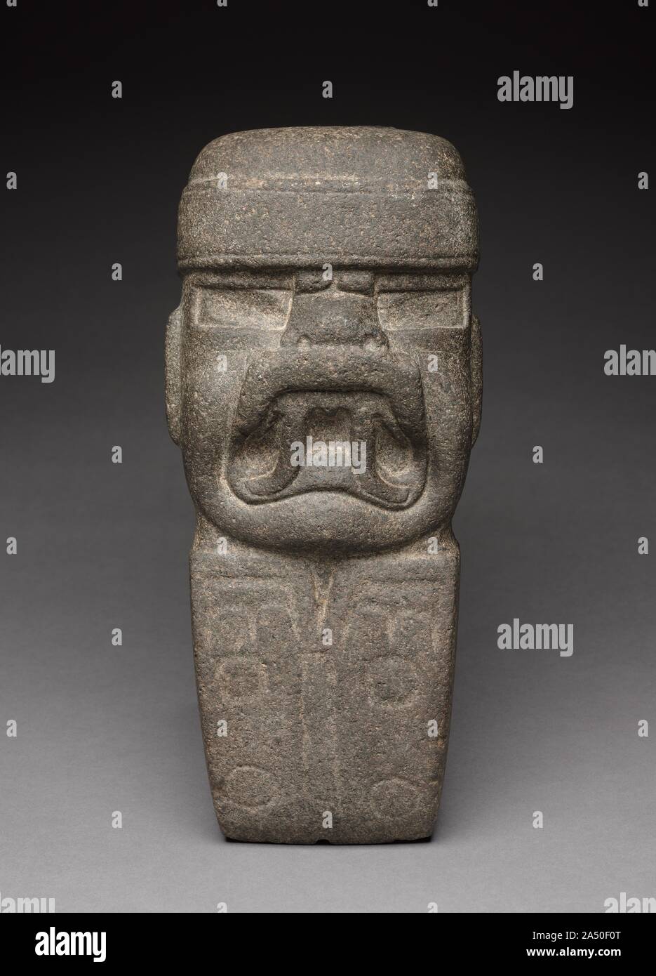 Celt with Deity, 1000-300 BC. This ceremonial object has the head of a ...