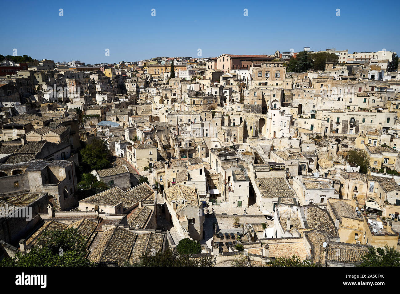 Panoramic view ancient town matera hi-res stock photography and images ...