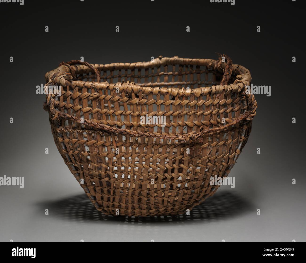 Clam basket with Tump Line, late 1800 Stock Photo - Alamy