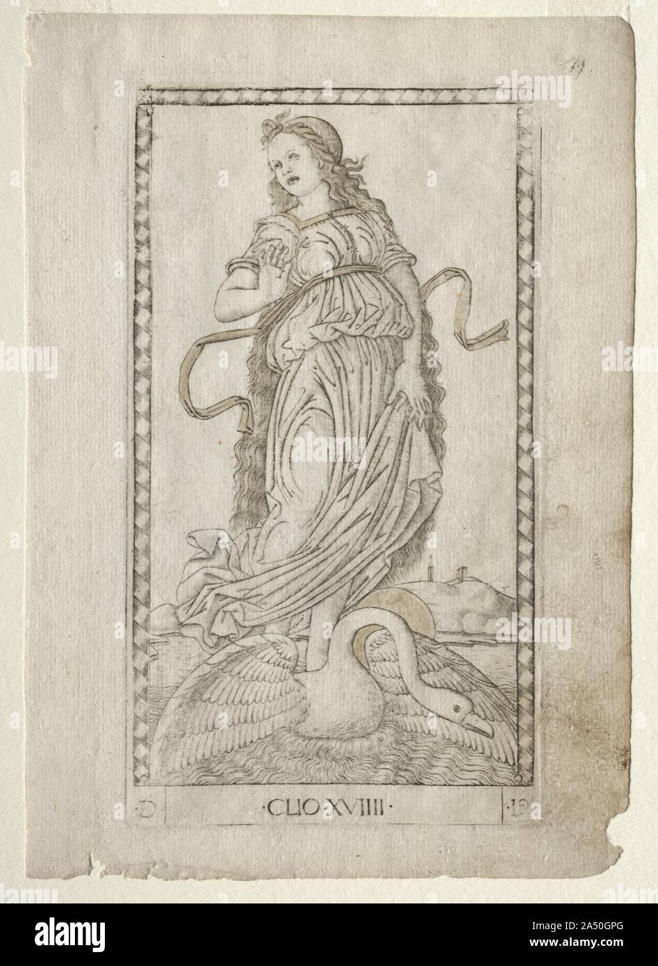 Clio (history) (from the Tarocchi series D: Apollo and the Muses, #19 ...