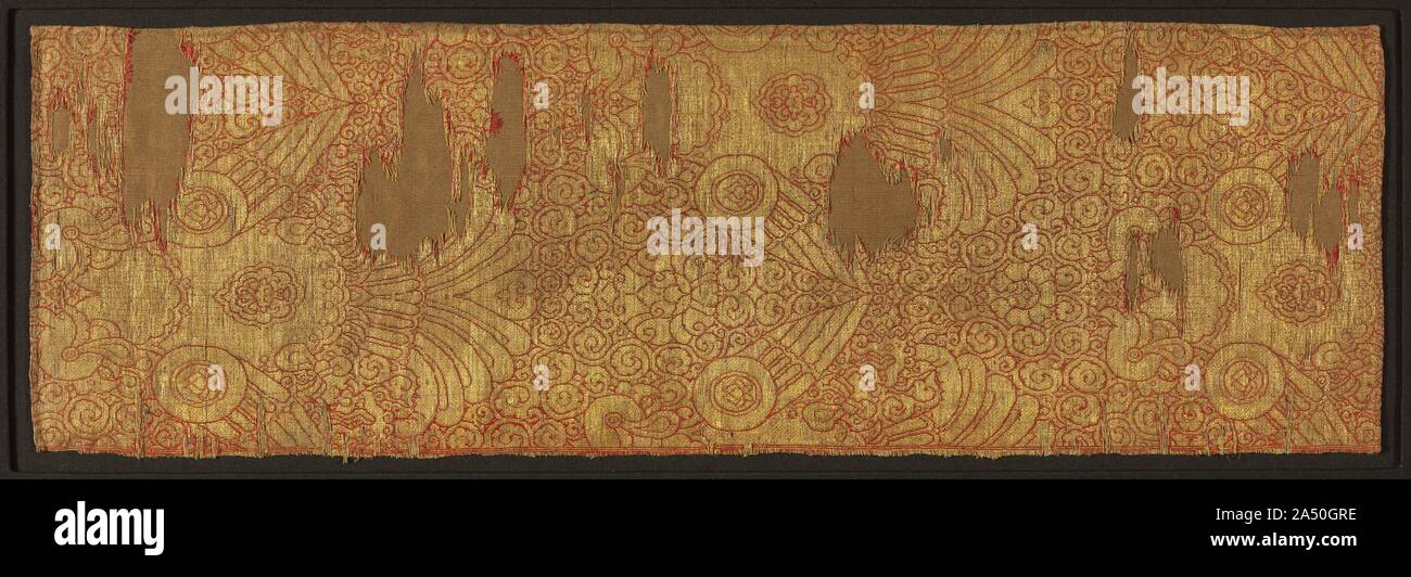 Cloth of Gold: Displayed Falcons, mid 1200s. Mongol ceremonial robes ...