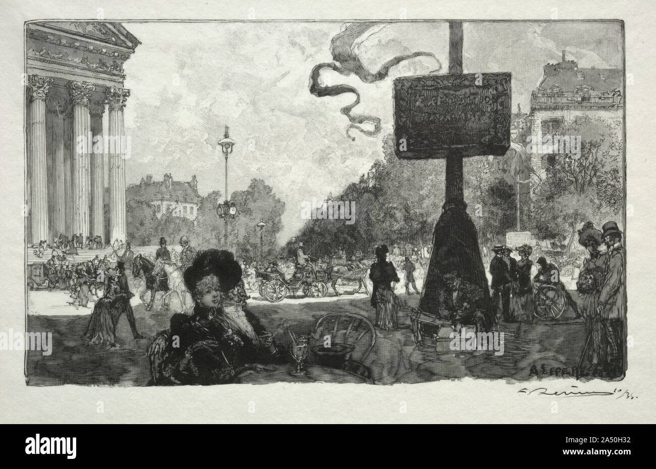 Coin de la rue royale hi-res stock photography and images - Alamy