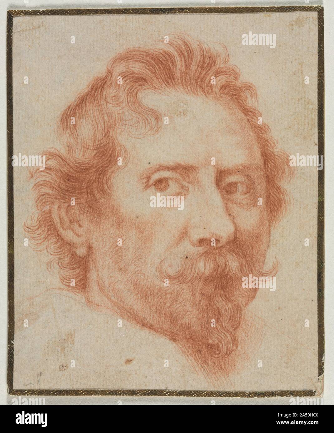 Copy of Van Dyck's Déodat Delmont, 1700s Stock Photo - Alamy