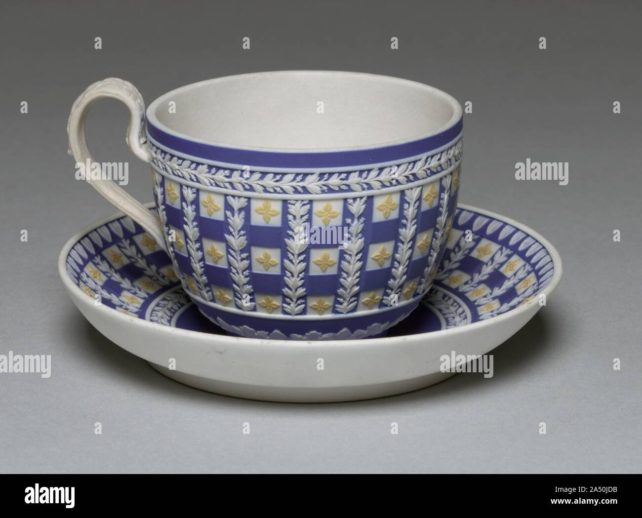 Cup and Saucer, c. 1784 Stock Photo - Alamy