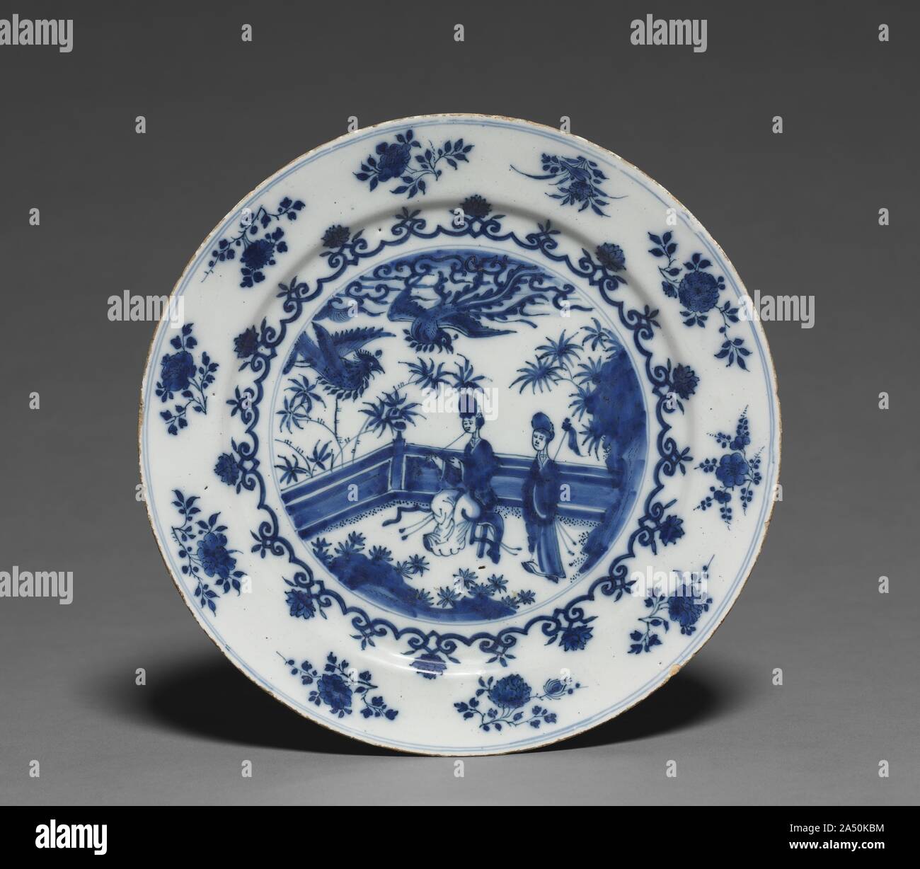 Delftware tin glazed earthenware hi-res stock photography and images ...