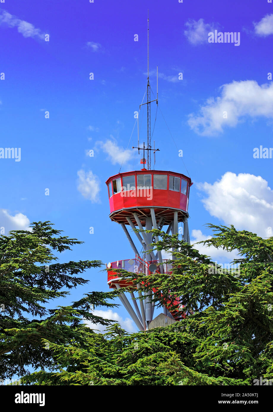 Wood tower observation construction hi-res stock photography and images ...
