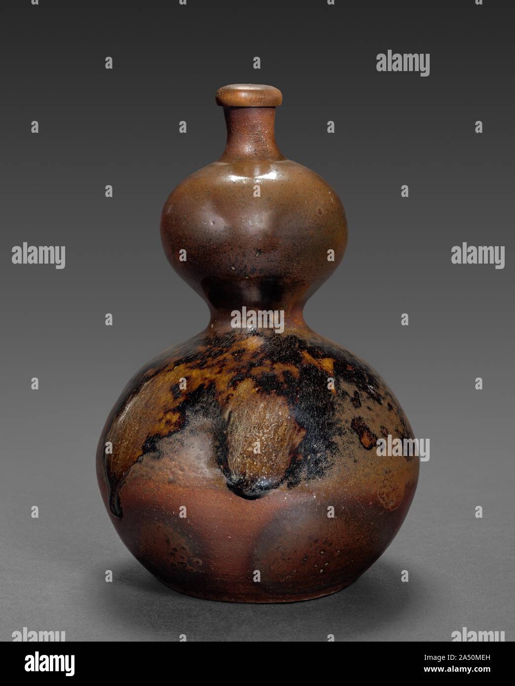 Double Gourd Jar with Wooden Stopple, 18th-19th century Stock Photo - Alamy