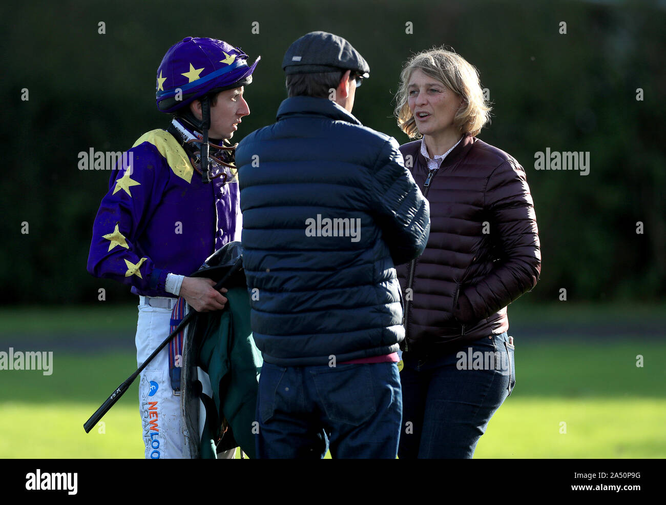 Jockey James Sullivan (left) and trainer Tina Jackson (right Stock ...