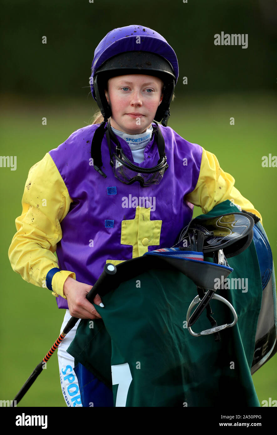 Sophie Ralston, jockey Stock Photo - Alamy