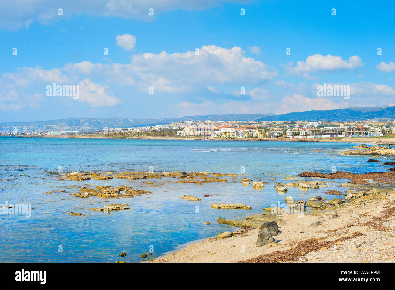 Paphos seaside hi-res stock photography and images - Alamy
