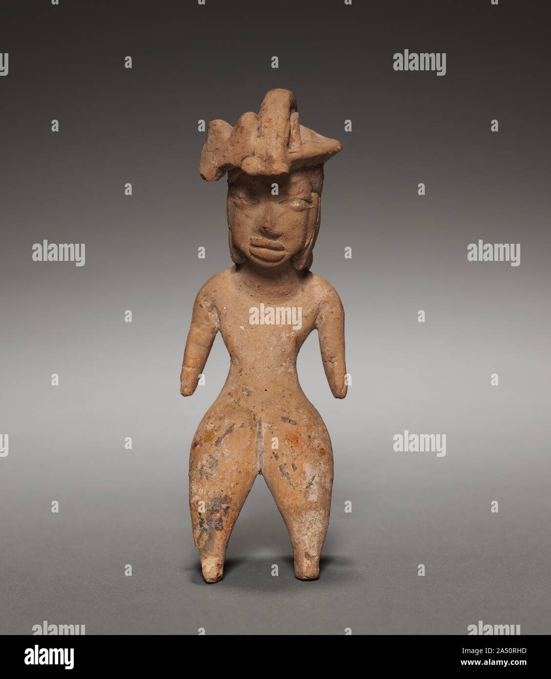 Female Figurine with Headdress, 1200-900 BC Stock Photo - Alamy