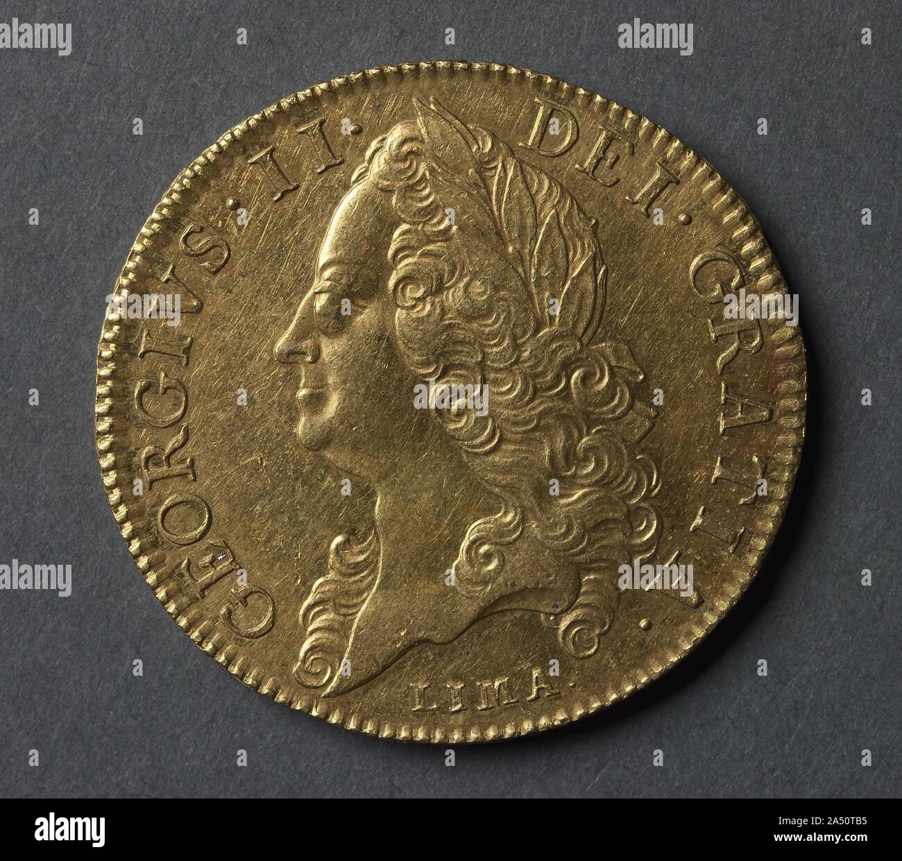 Five Guineas , 1746 Stock Photo - Alamy