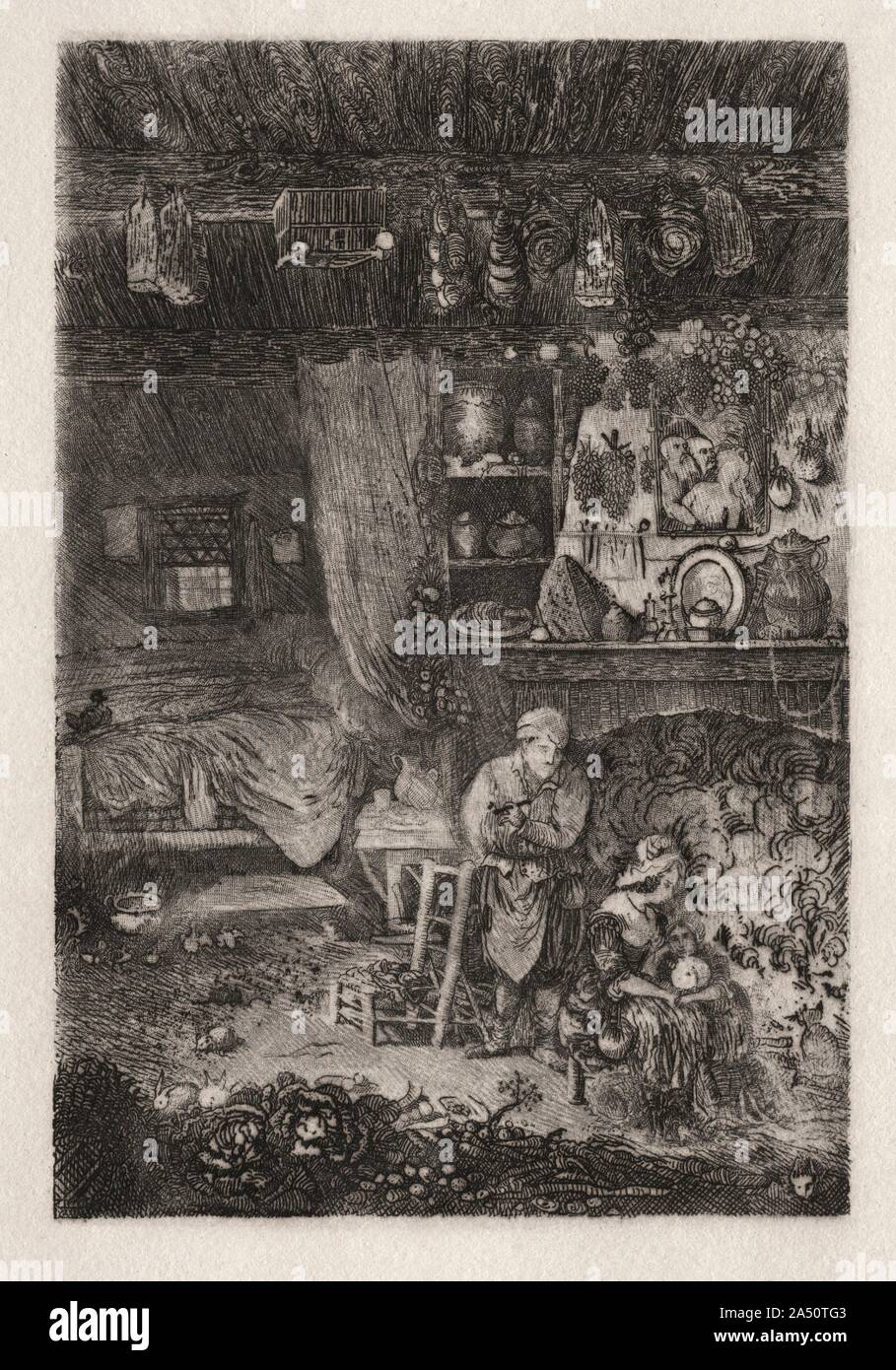 Flemish Interior, 1856-66 Stock Photo - Alamy