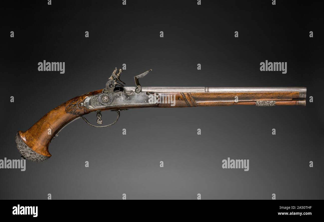 Flintlock Pistol, c. 1690-1700 Stock Photo - Alamy