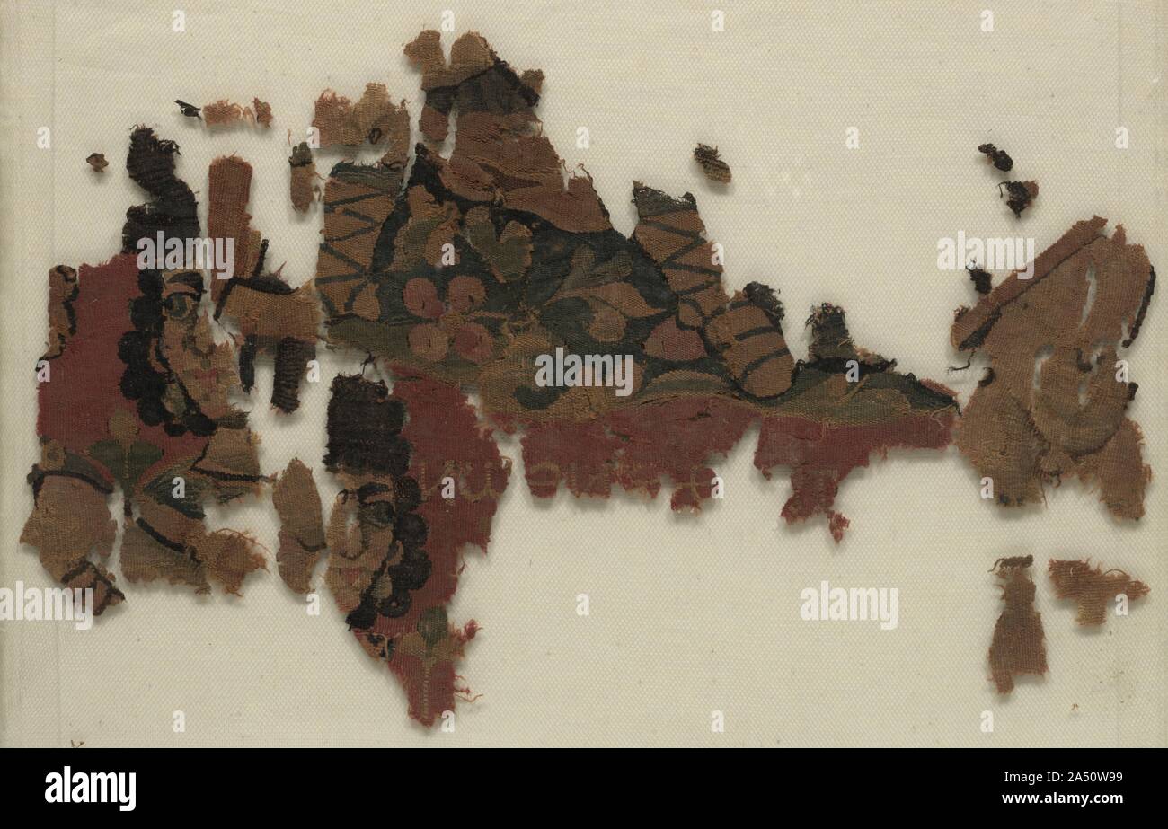 Four Fragments from a Hanging: Athena Partheneon, 500s Stock Photo - Alamy