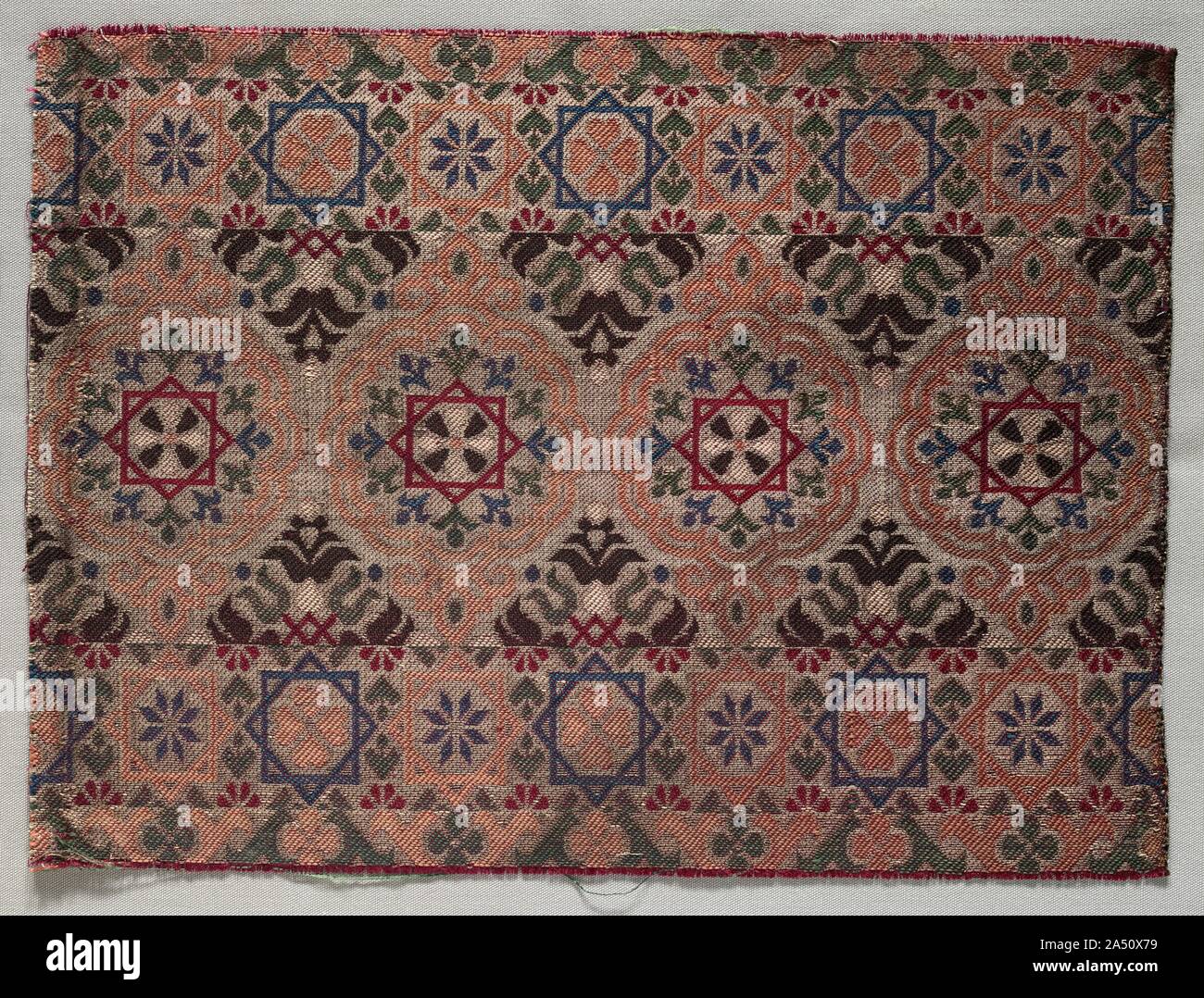 Fragment of Cloth, 19th century Stock Photo - Alamy