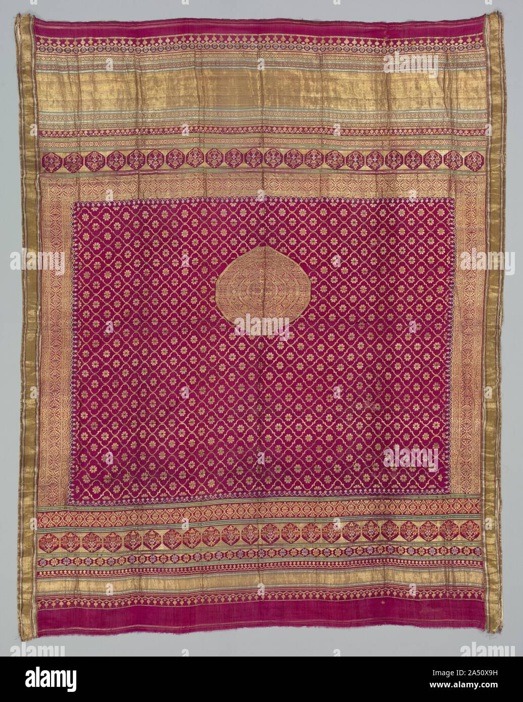 Fragment of Gold Cloth, 1800s Stock Photo - Alamy