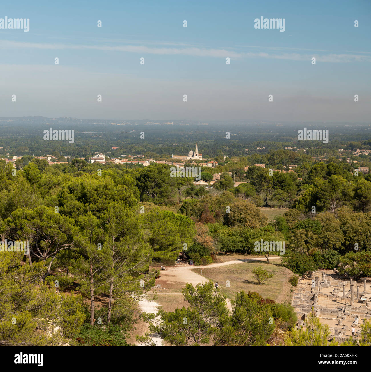 The Roman ruins of Glanum, San Remy, Provence, France Stock Photo - Alamy