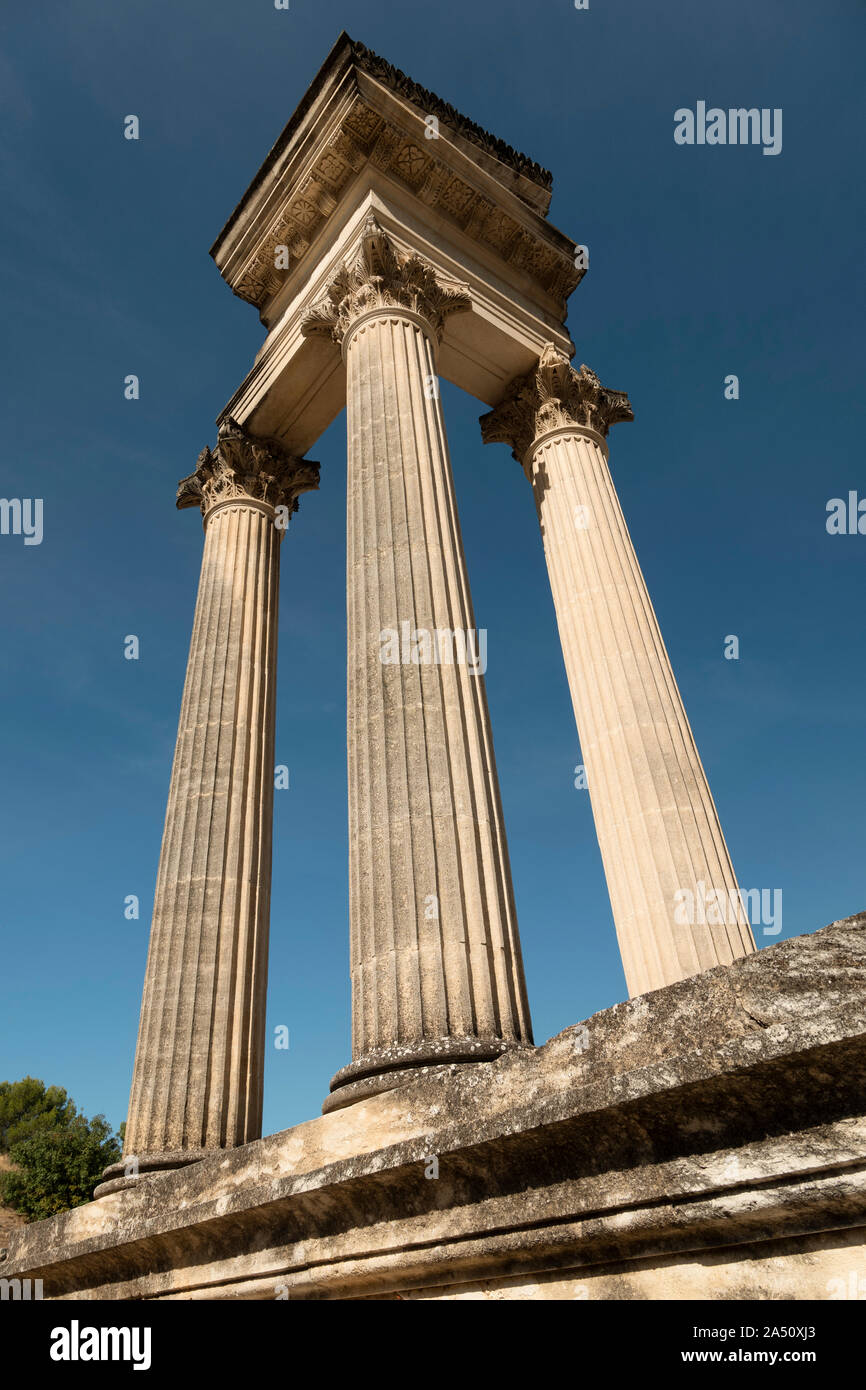 The Roman ruins of Glanum, San Remy, Provence, France Stock Photo - Alamy
