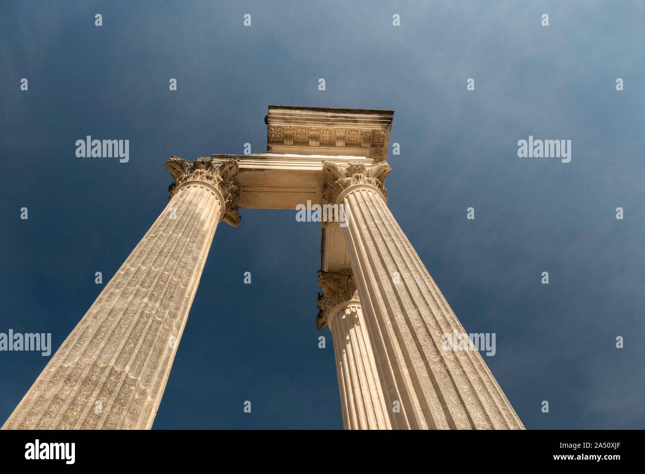 The Roman ruins of Glanum, San Remy, Provence, France Stock Photo - Alamy